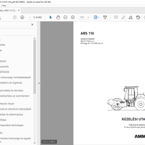 AMMANN ARS 110 VONTATÓ HENGER DEUTZ TCD3.6 L4 EU Stage IV / U.S. EPA ...
