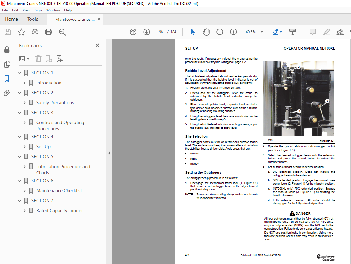 Grove GMK3055 Part 1 Driving Operating Manual 2084849 PDF ...