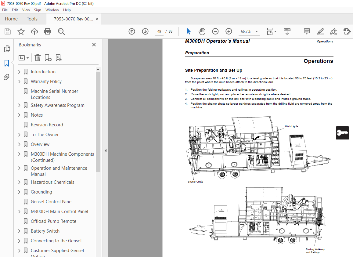 TRENCOR M300DH Operation & Safety Instruction Manual PDF – HeyDownloads ...
