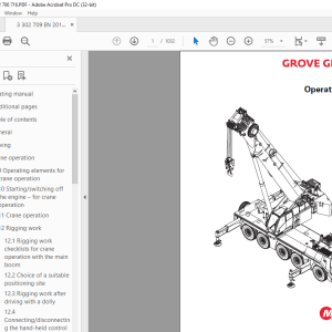 Manitowoc Grove Crane GMK5150L Operating Manual - HeyDownloads - Manual ...