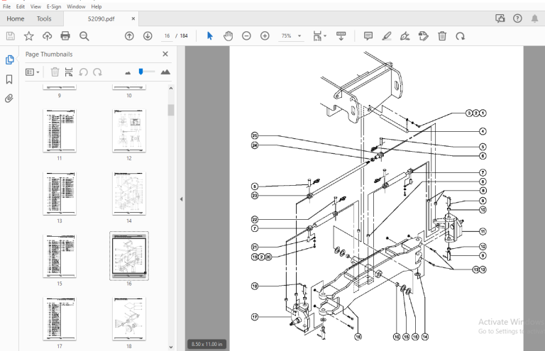 Genie S-40 S-45 Parts Manual 52090 – PDF DOWNLOAD – HeyDownloads ...