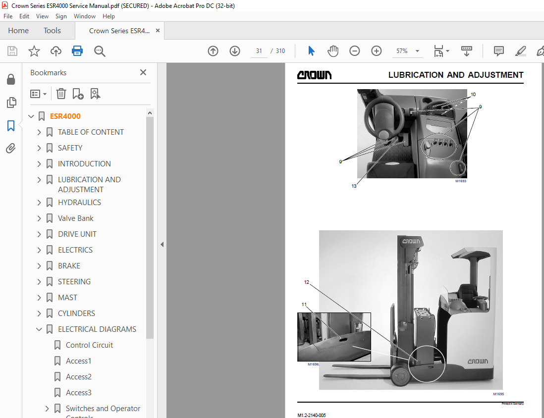 Crown Series ESR4000 Service Manual PDF - HeyDownloads - Manual Downloads