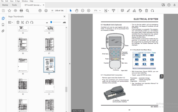 EP EPT12-EZ Electric Pallet Truck Service Manual - PDF DOWNLOAD