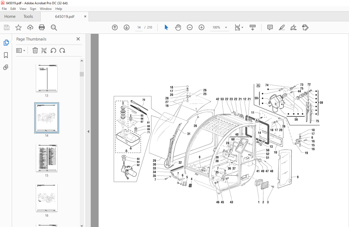 Genie Telehandlers GTH-4013 EX Parts Manual 645019 - PDF DOWNLOAD ...