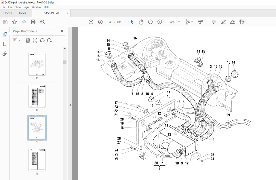 Genie Telehandlers GTH-4013 EX Parts Manual 645019 - PDF DOWNLOAD ...
