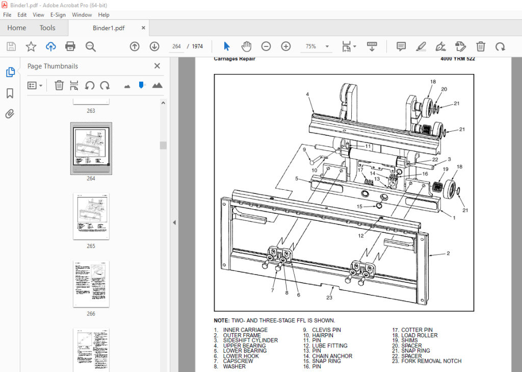 Yale Forklift B814 (ERC16-20AAF, ERP16-20AAF) Service Manual PDF ...