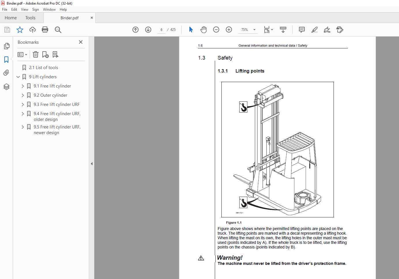 Atlet Forklift U AC PP Service Manual (005954) - PDF DOWNLOAD ...