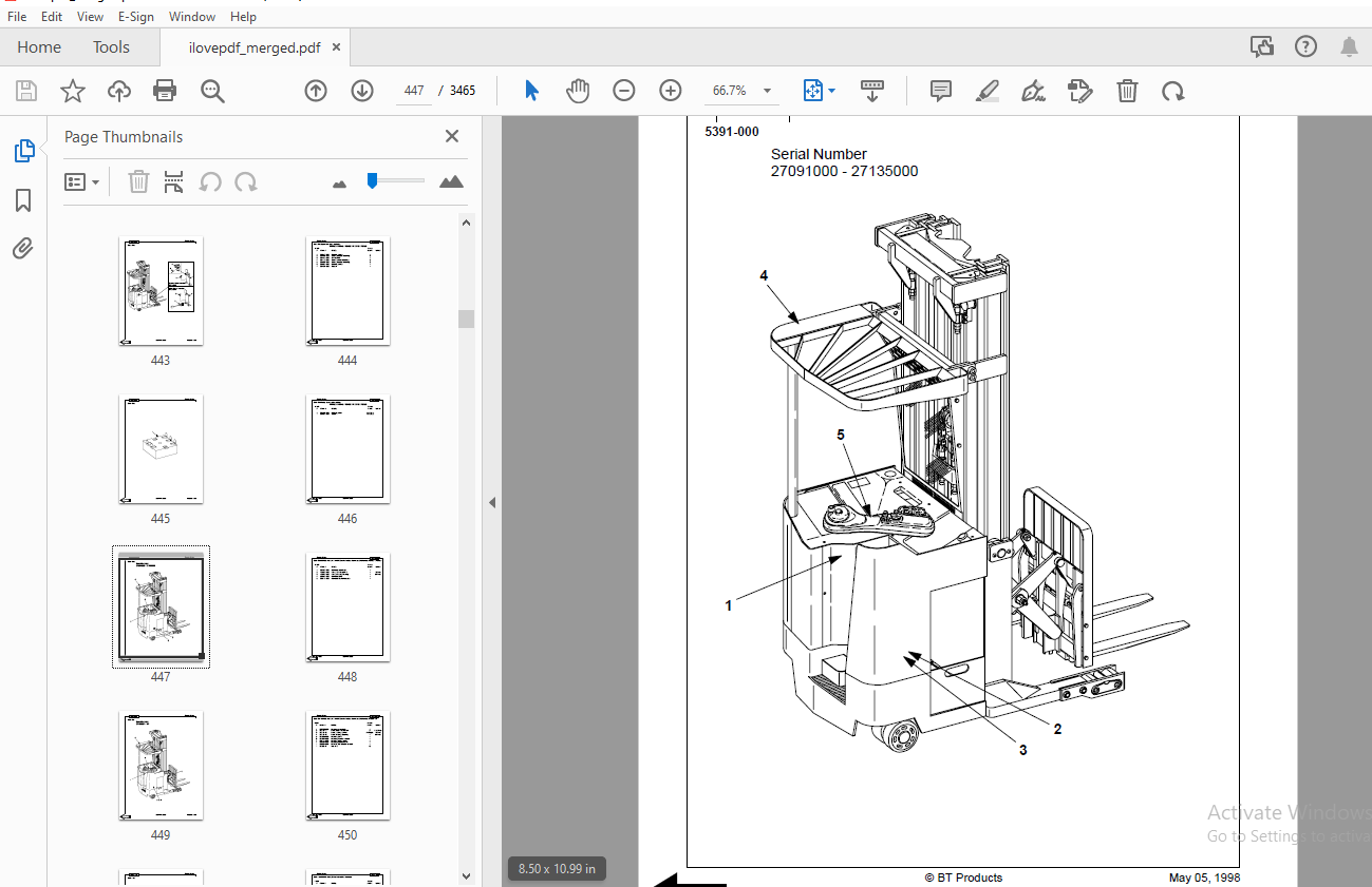 BT Prime-Mover RRX35/45,RSX40/50,RDX30 Master Parts Manual - PDF ...