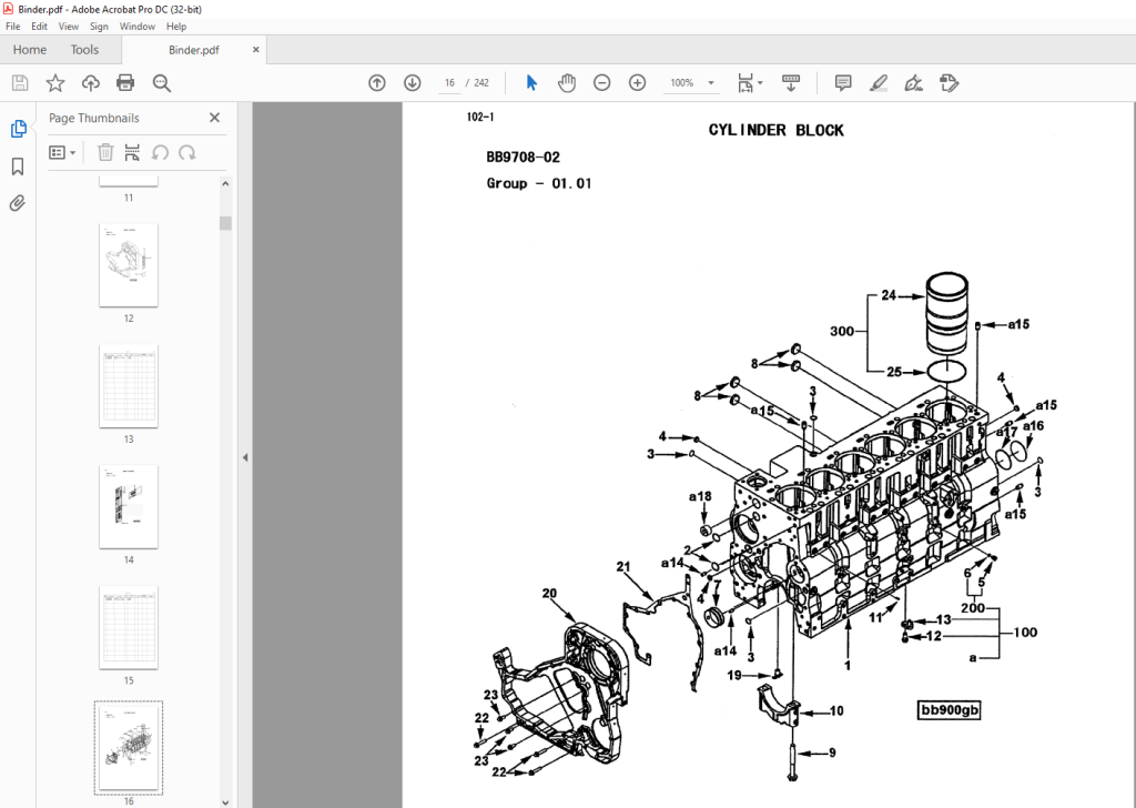 Kawasaki Cummins QSL9 Engine Parts Manual (93311-00123) - PDF DOWNLOAD ...