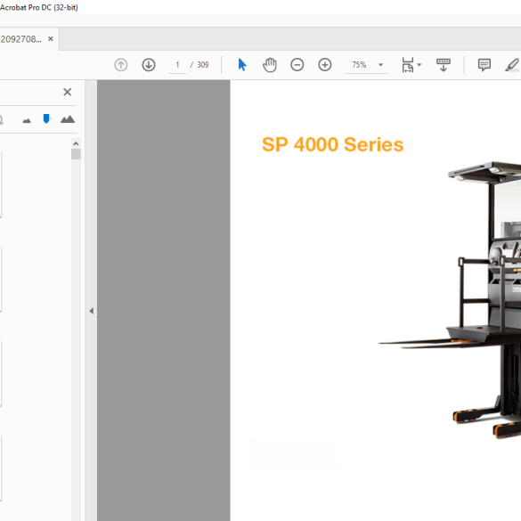 Crown Forklift SP 4000 Series Parts Manual - HeyDownloads - Manual ...
