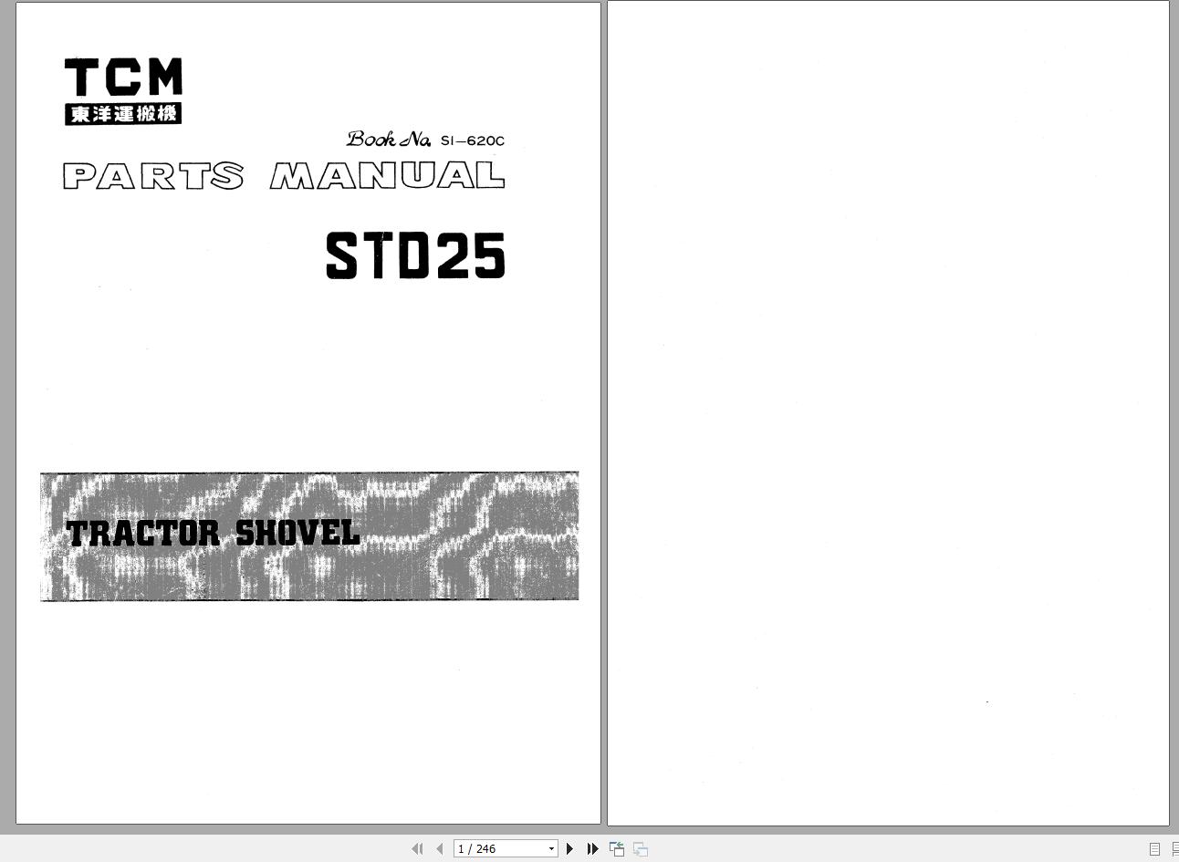 TCM Tractor Shovel, Wheel Loader Service Part Manual Full Model PDF ...