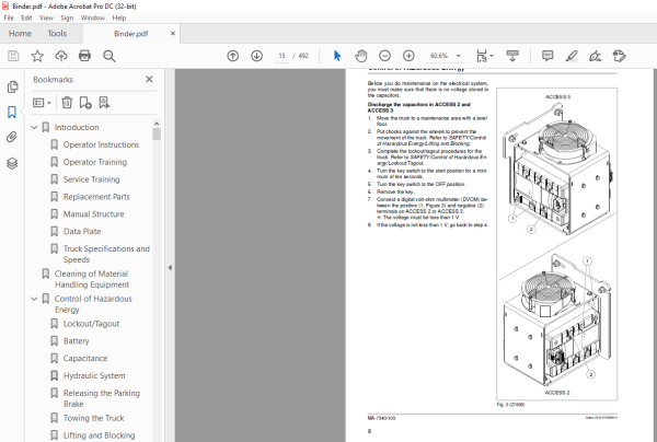 Crown Forklift SP 4000 Series Service Manual - PDF DOWNLOAD