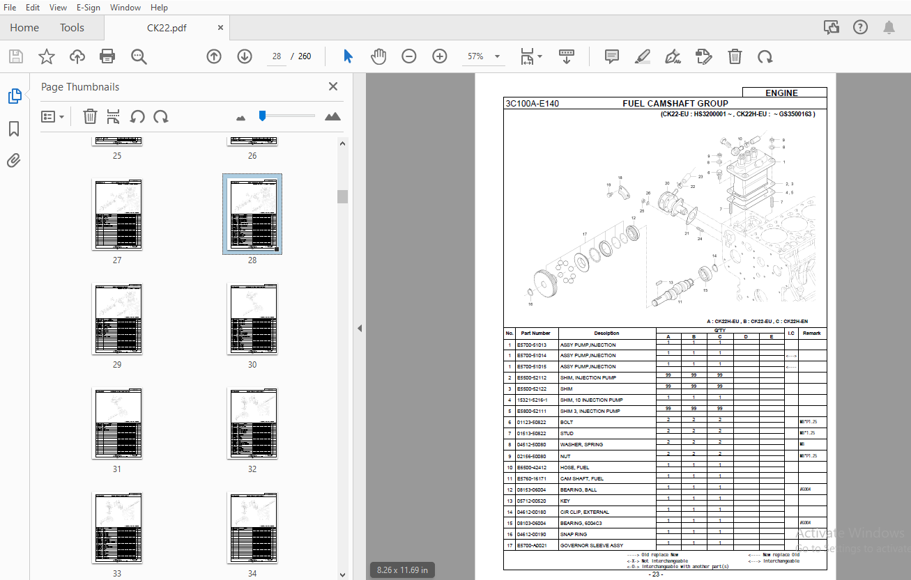 Kioti CK22 Parts Manual – PDF – HeyDownloads – Manual Downloads
