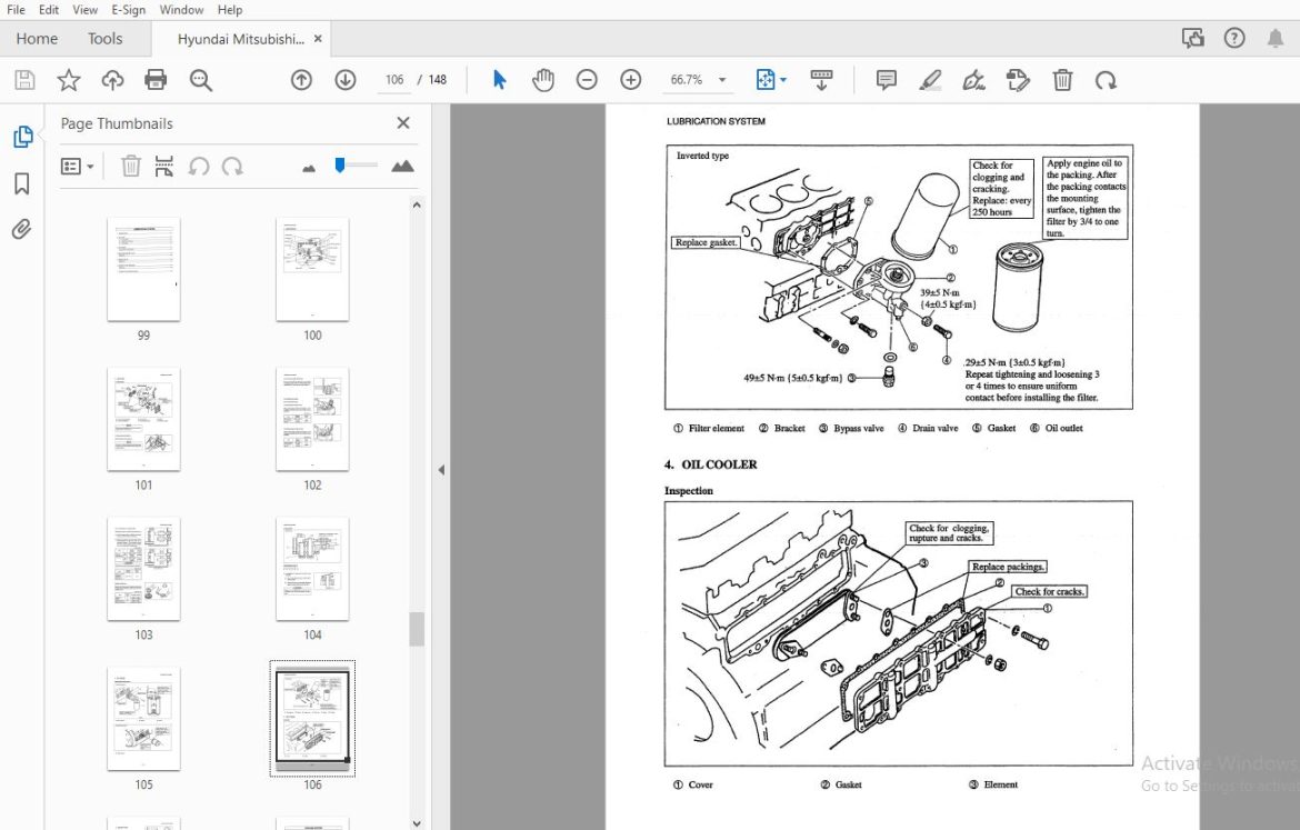 Hyundai Mitsubishi S4K,S6K Engine Base Service Manual – PDF DOWNLOAD ...