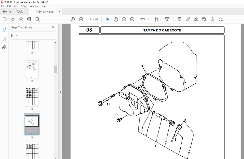 Yanmar Engine TF80-95 H2 Parts Manual – PDF DOWNLOAD – HeyDownloads ...