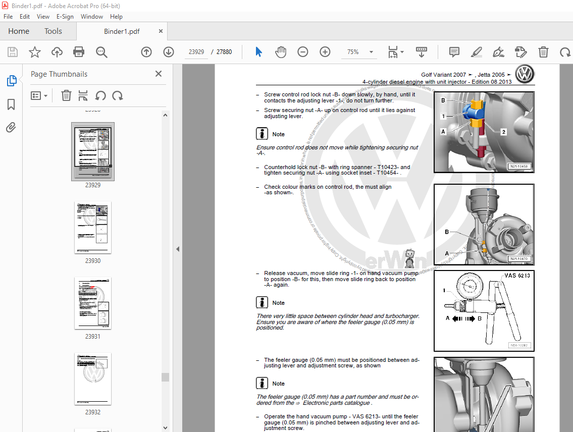 Volkswagen Golf V Plus Jetta Repair Manual - PDF DOWNLOAD ...
