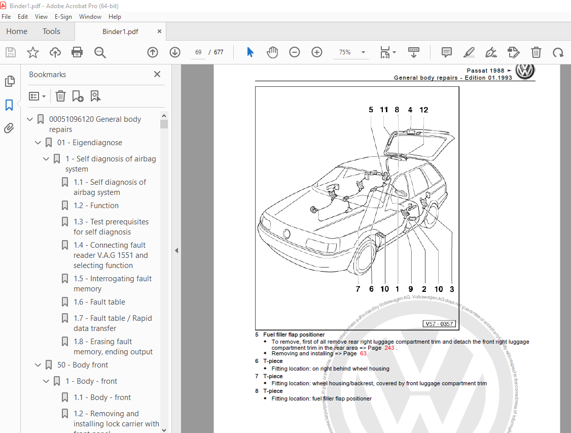 Volkswagen Passat 1988 Workshop Manual – PDF DOWNLOAD – HeyDownloads ...