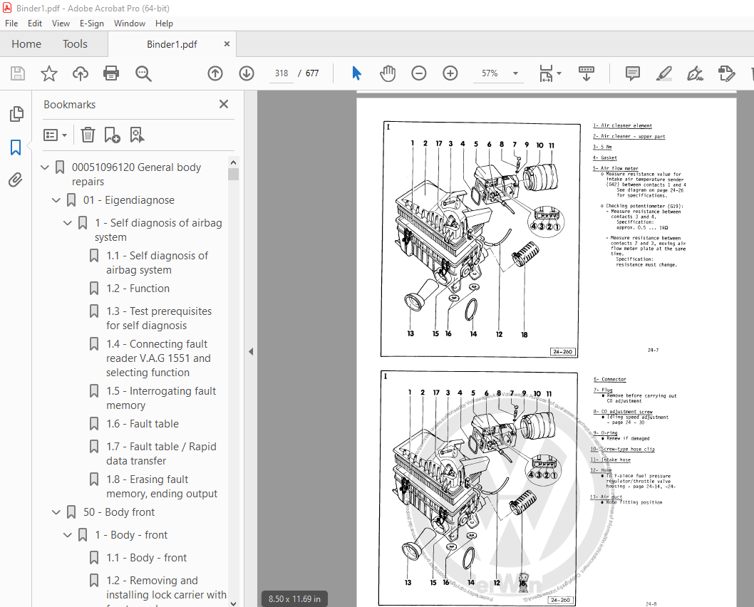 Volkswagen Passat 1988 Workshop Manual – PDF DOWNLOAD – HeyDownloads ...
