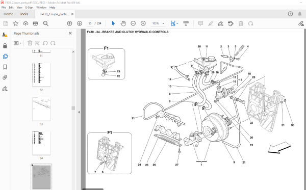 Ferrari F430 Coupe Parts Manual – PDF DOWNLOAD – HeyDownloads – Manual ...