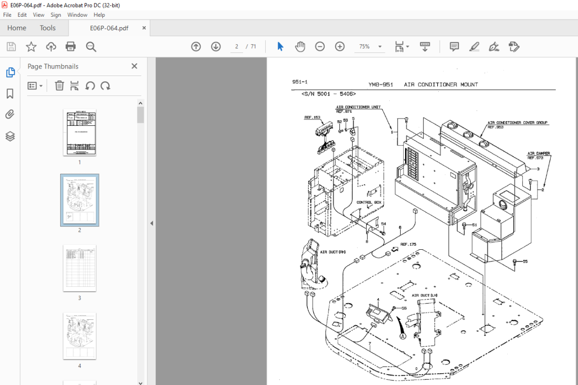 Kawasaki WHEEL LOADER 65ZV-85ZV PARTS Manual - PDF DOWNLOAD ...