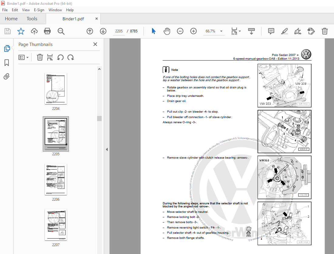 Volkswagen Polo 2005-2010 Repair Manual - PDF DOWNLOAD - HeyDownloads ...