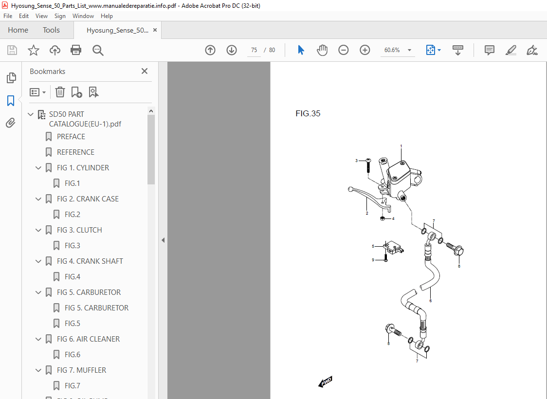 Hyosung Sense 50 Parts Manual – PDF DOWNLOAD – HeyDownloads – Manual ...