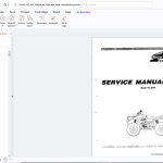 Linhai 260 300 ATV Workshop Service Repair Manual – PDF DOWNLOAD ...