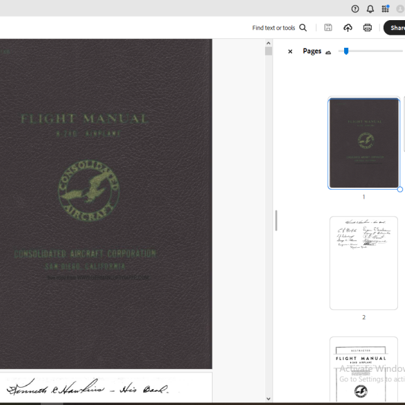 Aircraft F-104D USAF Series Aircraft Flight Manual - PDF