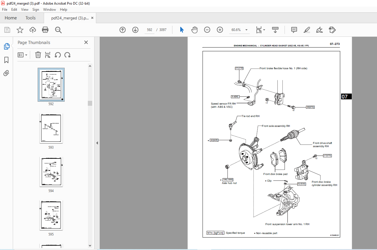 Daihatsu Materia Chassis M401 M402 & M412 Service Manual - PDF